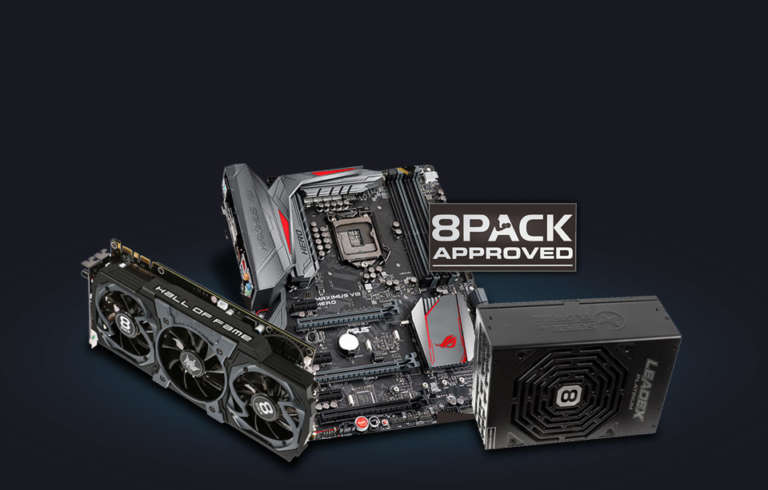 8Pack approved components - 8Pack - World Record Breaking Overclocker