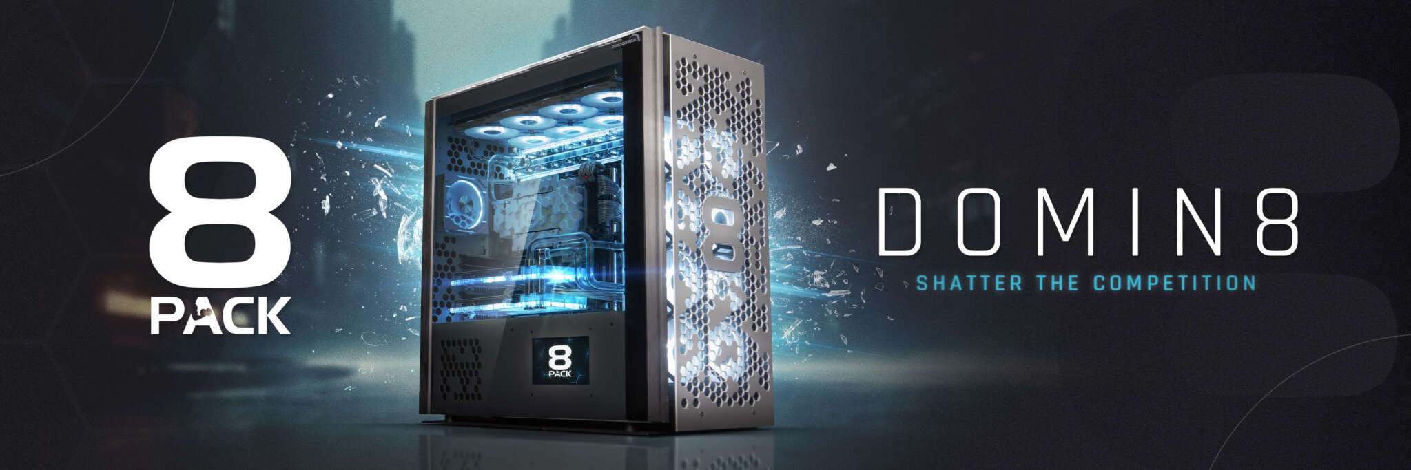 Introducing the 8Pack Domin8 PC!